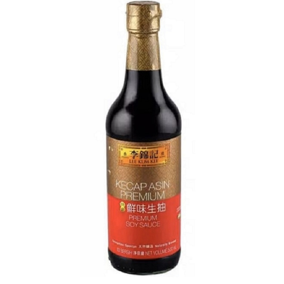 Jual LEE KUM KEE Soy Sauce Dark Premium Kecap Hitam 500 ml | Shopee Indonesia