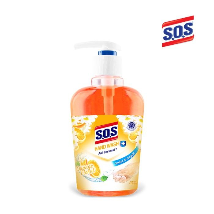 Jual [SABUN CUCI TANGAN | 400ML | BPOM] SOS Hand Wash Sabun Cuci Tangan ...