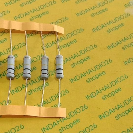Jual taiwan 100k 2W 5 persen 100 k 2Watt resistor 100kilo ohm 2 watt 100 kilo ohm kaki tebal ...