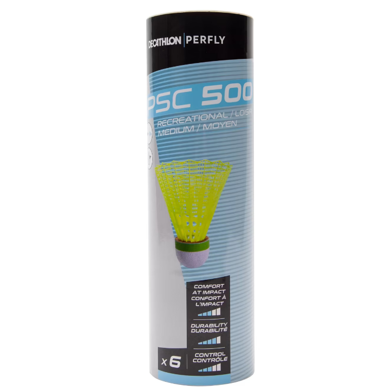 Jual PERFLY PSC 500 Kok Plastik Badminton Isi 6 Dengan Kepala Dari ...