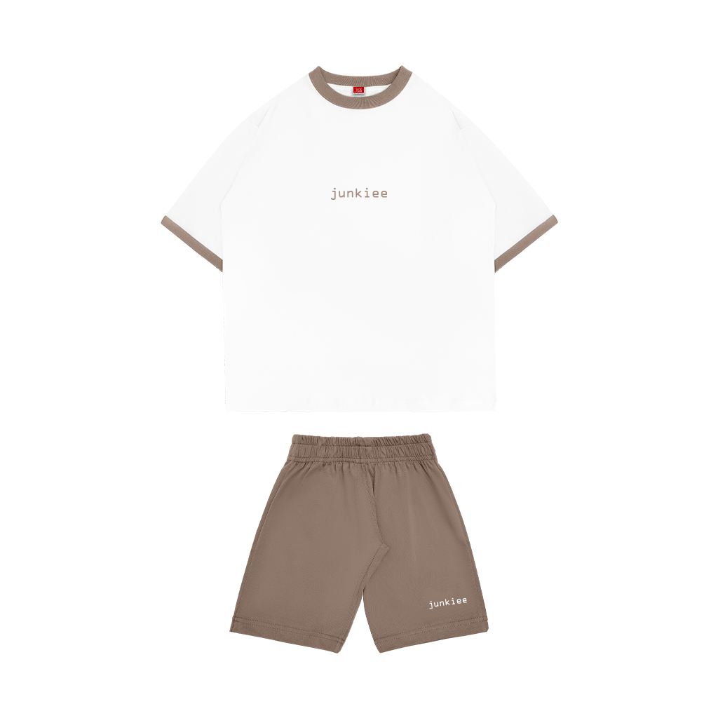 Jual Junkiee Set T-Shirt Kaos Oversize Ringer + Short Pants | Shopee ...