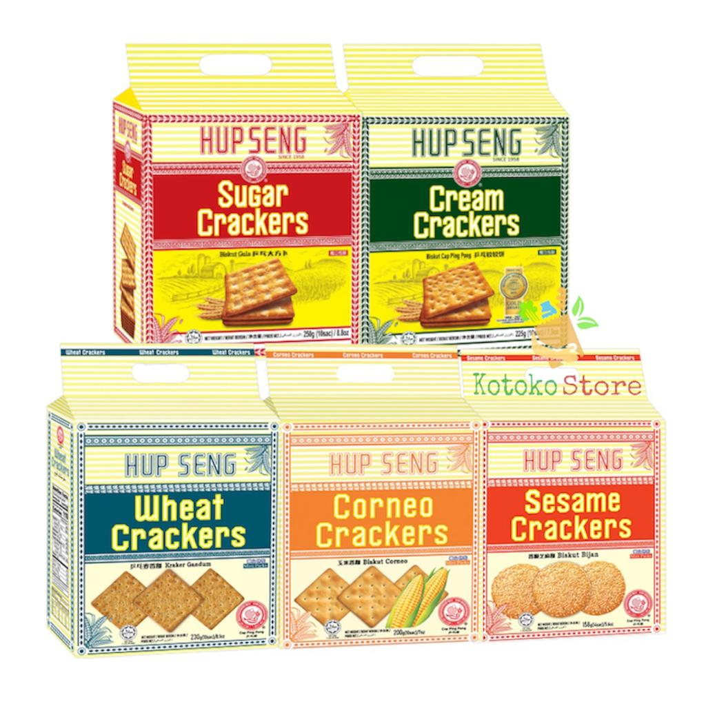 Jual Hup Seng Cream Crackers / Biskuit Hup Seng Asin Bungkusan | Shopee ...