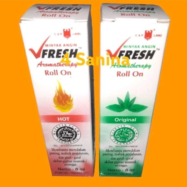 Jual V FRESH AROMATHERAPY ROLL ON 8ML | Shopee Indonesia