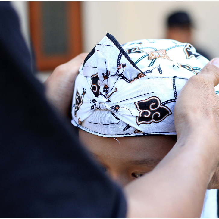 Jual Iket anak blangkon totopong topi tradisional khas sunda | Shopee ...