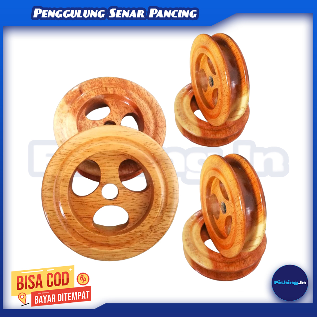 Jual Penggulung Senar Untuk Pengganti Reel Mancing Handmade Kayu ...