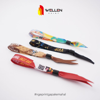 Jual WELLEN PRINT - Cetak Gelang Konser Tiket Custom / Print Wristband ...