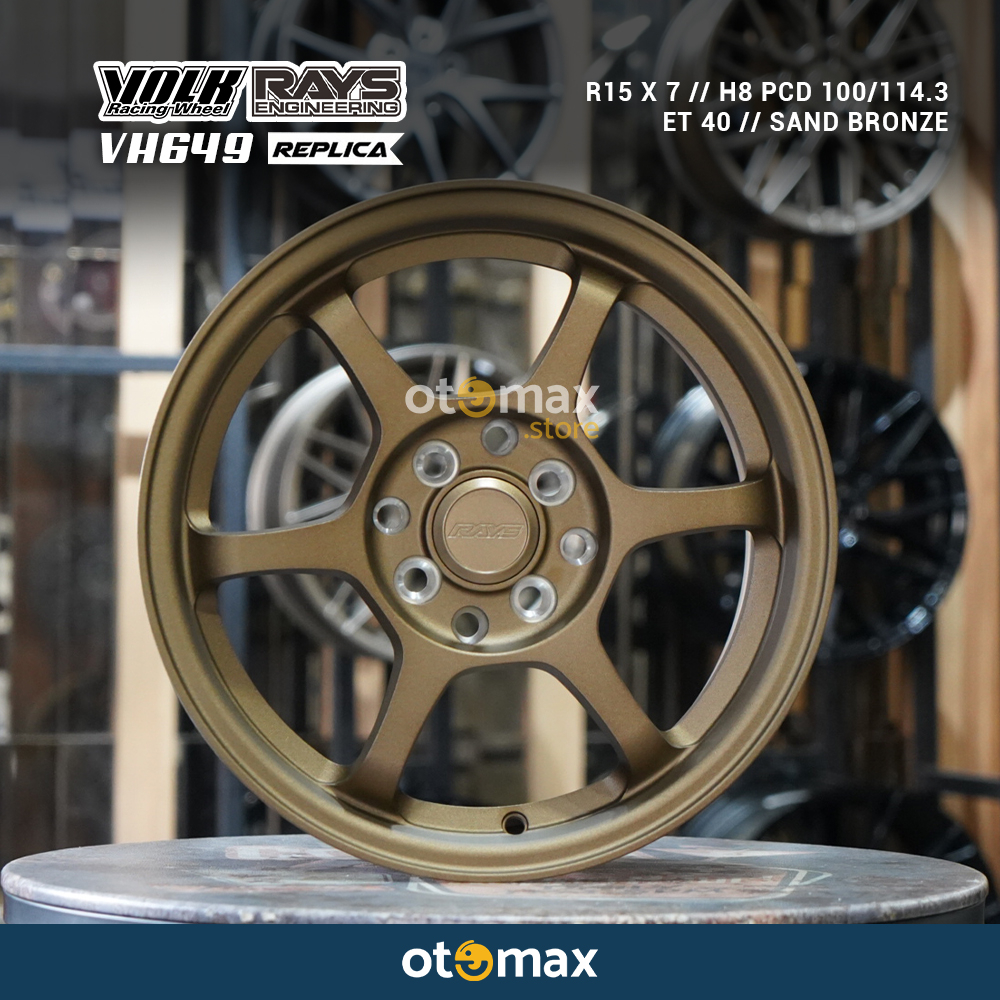 Jual Velg Mobil Volk Rays JK5025 Ring 15 Sand Bronze | Shopee Indonesia