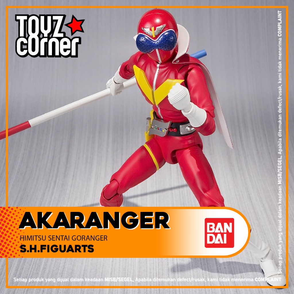 Jual Toyz Corner - Bandai S.H.Figuarts Himitsu Sentai Goranger ...