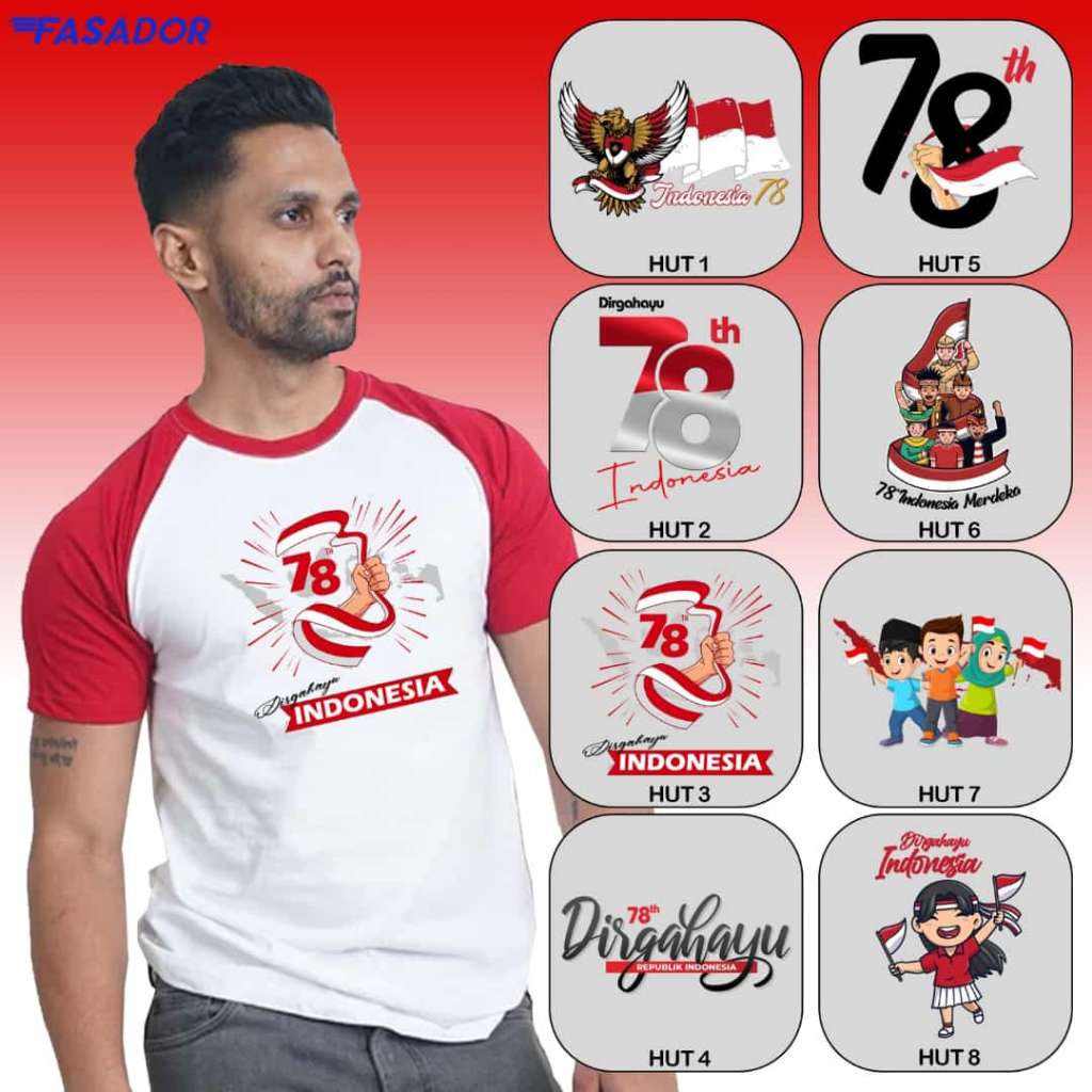 Jual SALE-BISA COD-KAOS/T-SHIRT/BAJU GARUDA PANCASILA MERAH PUTIH INDONESIA MERDEKA HUT RI KE-78 ...