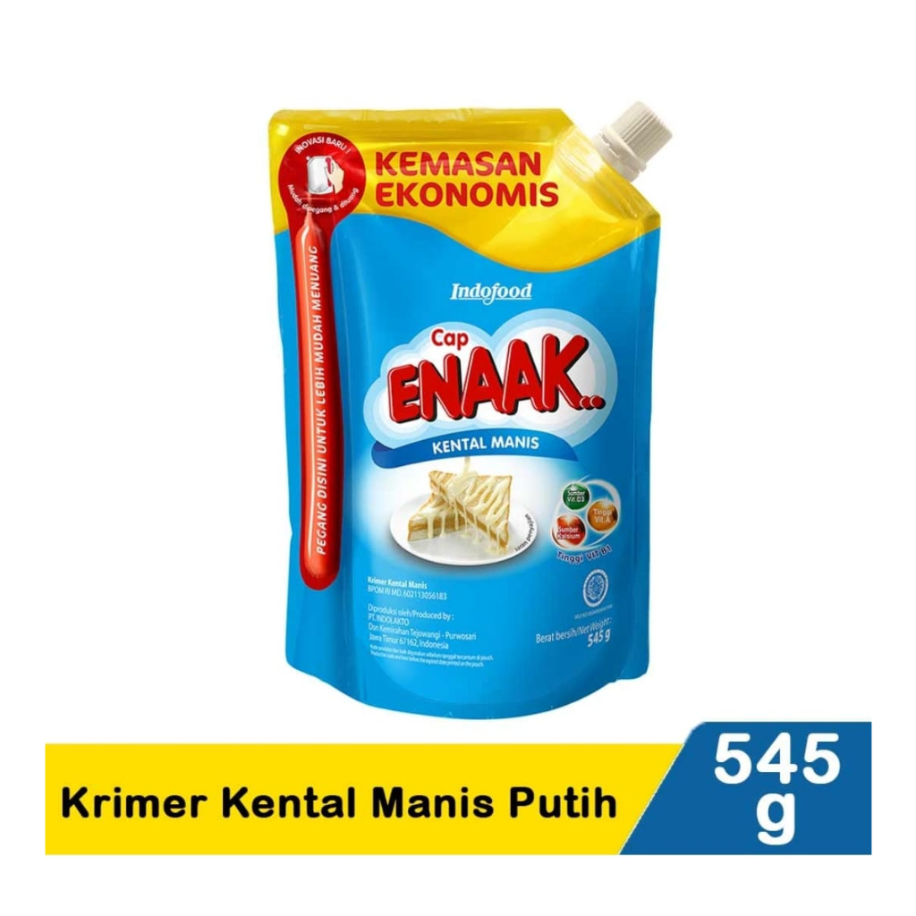 Jual Krimer Kental Manis Putih Cap Enak 545GR | Shopee Indonesia