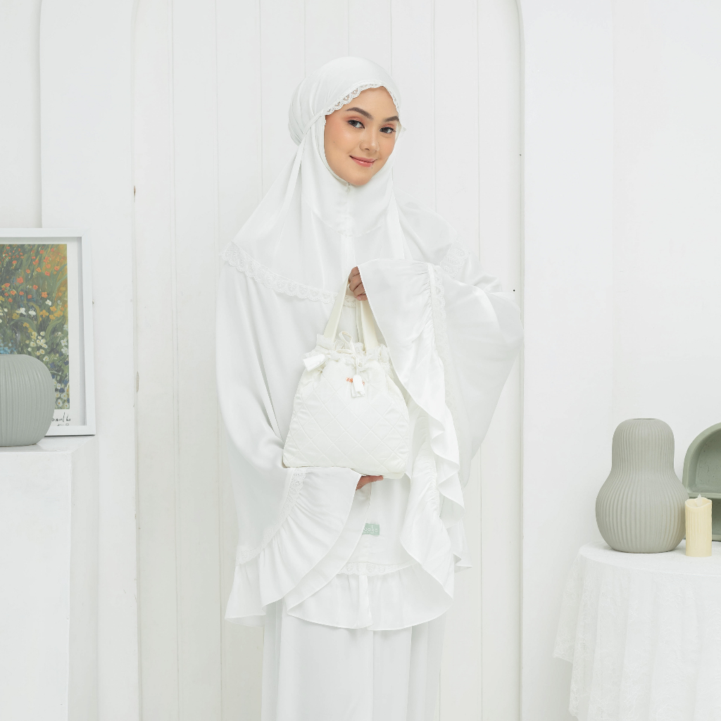 Jual Naeka Mukena Hajj 2in1 Series Silk Premium Mukena Umroh | Shopee ...