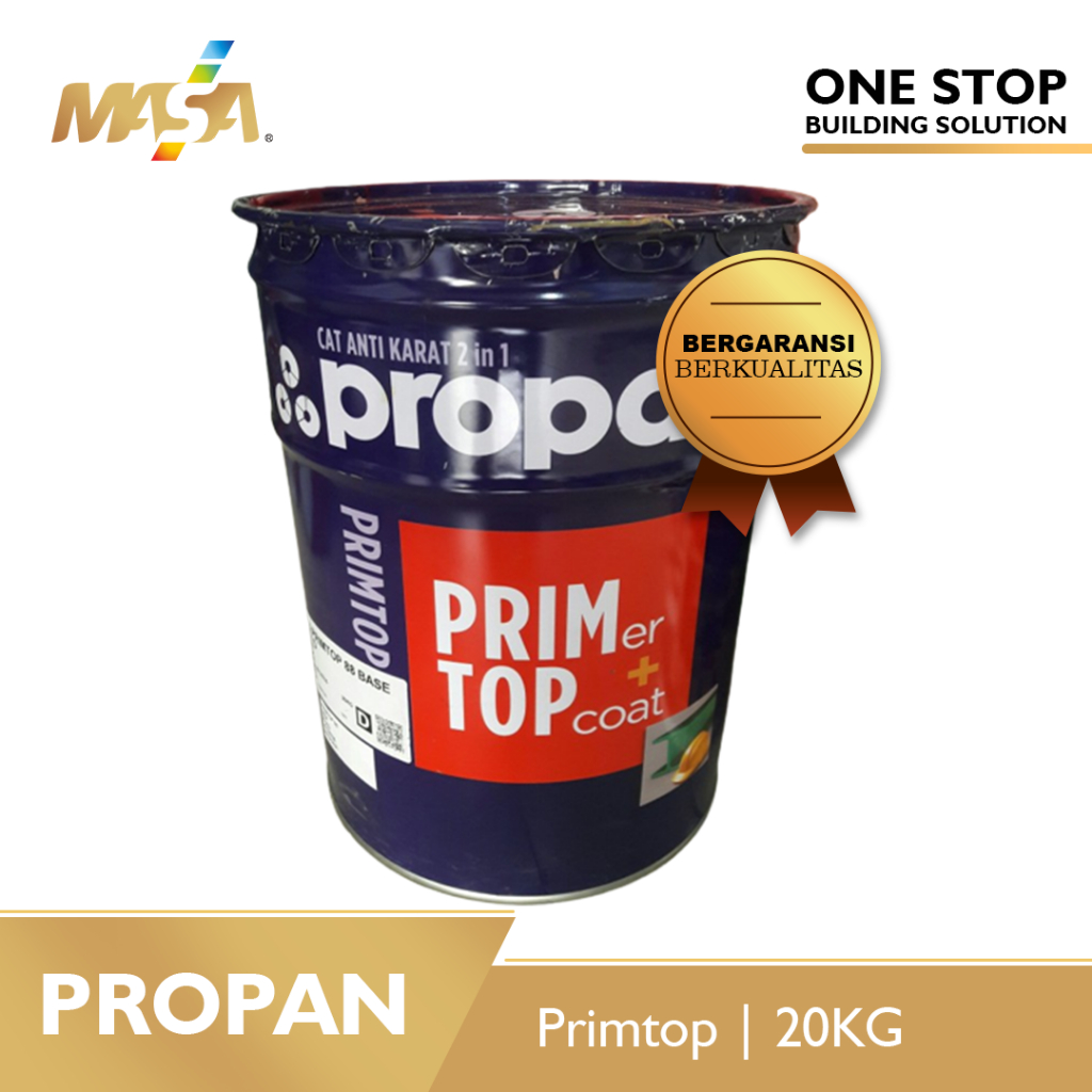 Jual CAT BESI MURAH PROPAN PRIMTOP PT - 88, 20 KG (MIXING) | Shopee ...