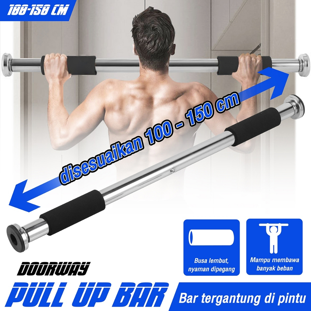 Jual HTD Sport Alat Pull Up Bar Dinding Pintu Jendela | Shopee Indonesia