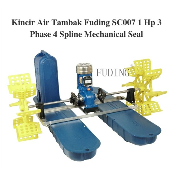 Jual Kincir Air Tambak SC007 Set 0.75 kwh Kincir Air Tambak Set 750watt ...