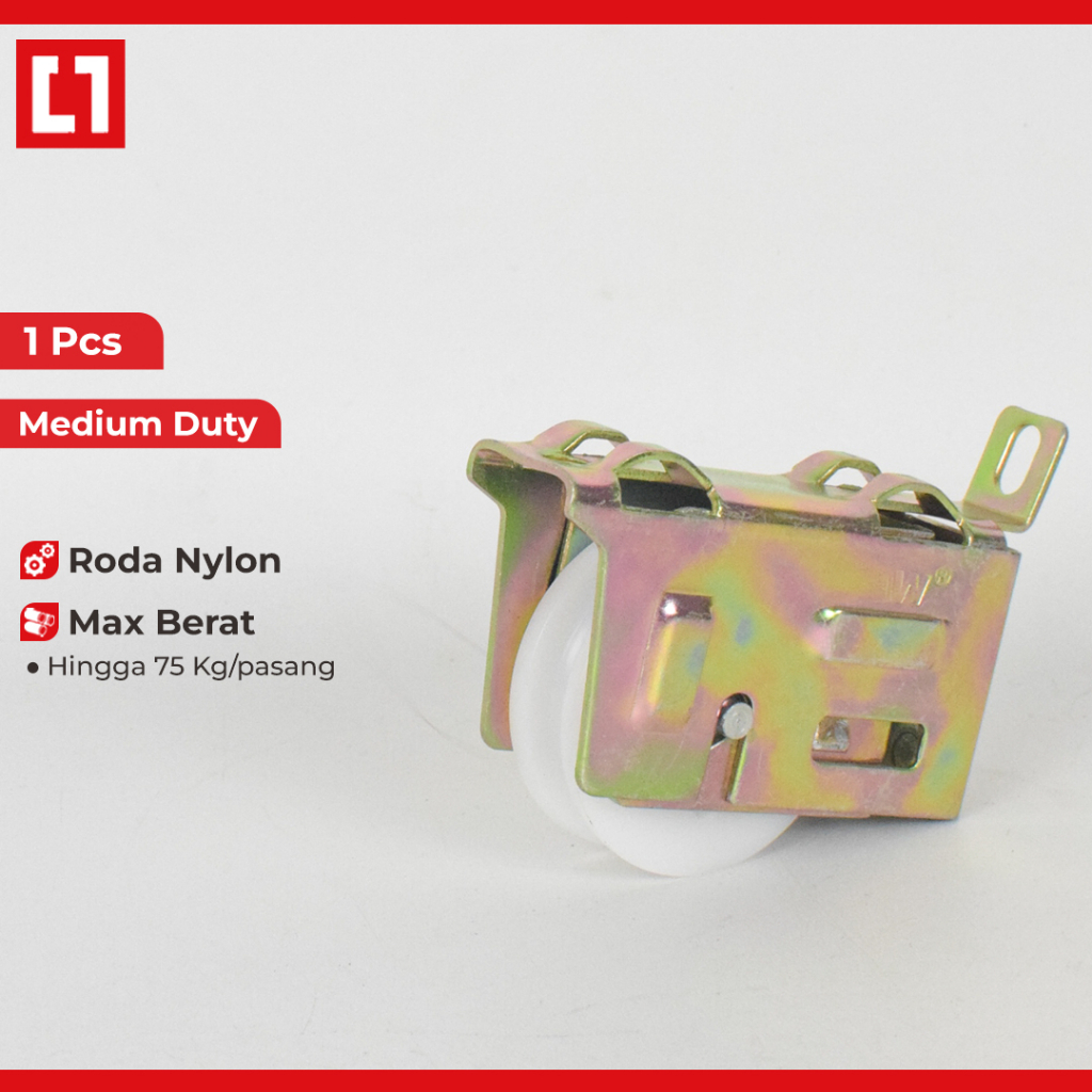 Jual WELDOM Roda Besar Pintu Aluminium Sliding Geser Dorong Medium Duty ...
