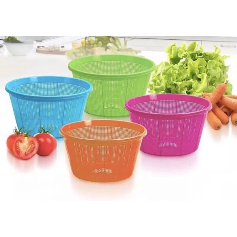 Jual Bakul Telur, Sayuran, Buah Ayakan Tinggi | Bakul Pastik Serbaguna ...