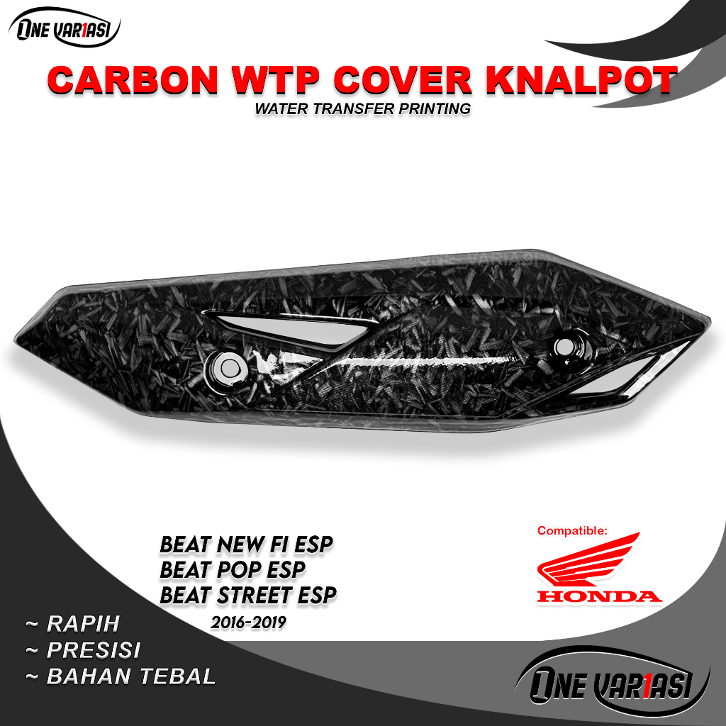 Jual COVER TUTUP TAMENG PELINDUNG KNALPOT CARBON FORGED BEAT FI NEW ...