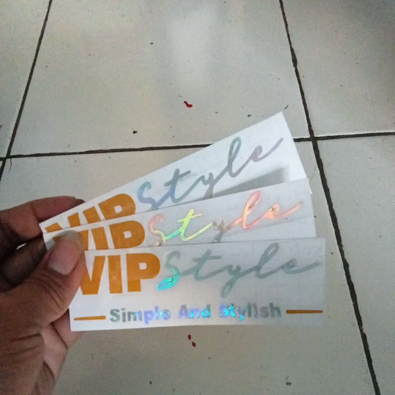 Jual stiker vip style stiker cutting keren dan murah | Shopee Indonesia