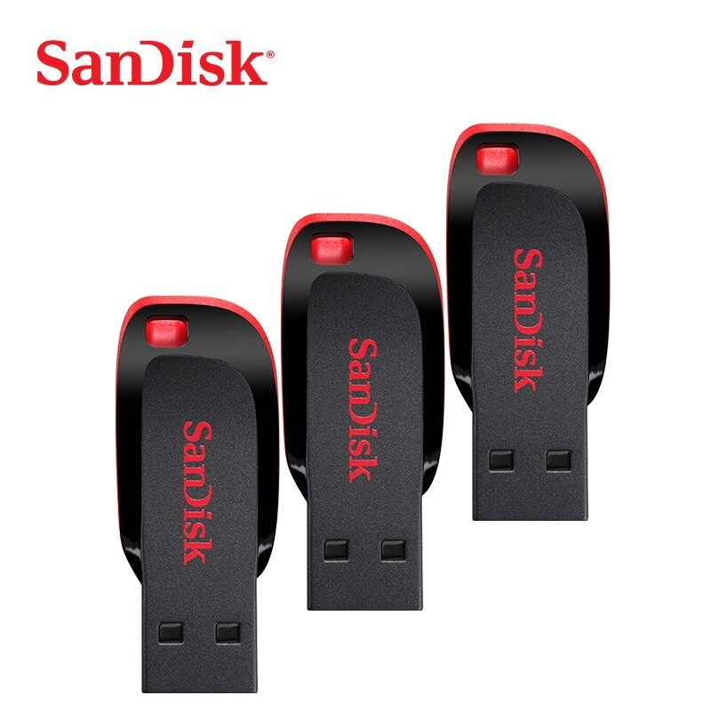 Jual Flashdisk Sandisk Cruzer Blade CZ50 Original 32GB / 64GB / 128GB ...