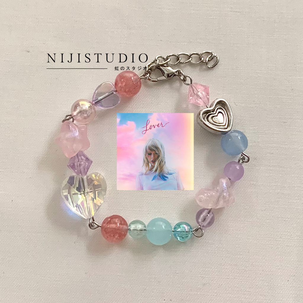 Jual taylor's swift album themed bracelet