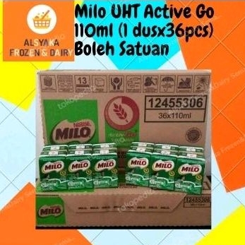 Jual Milo UHT Activ Go 110ml Satuan | Shopee Indonesia