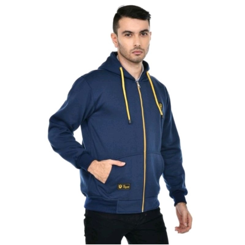 Jual Jaket Hoodie Zipper Fourthside JSK-N005 | Shopee Indonesia