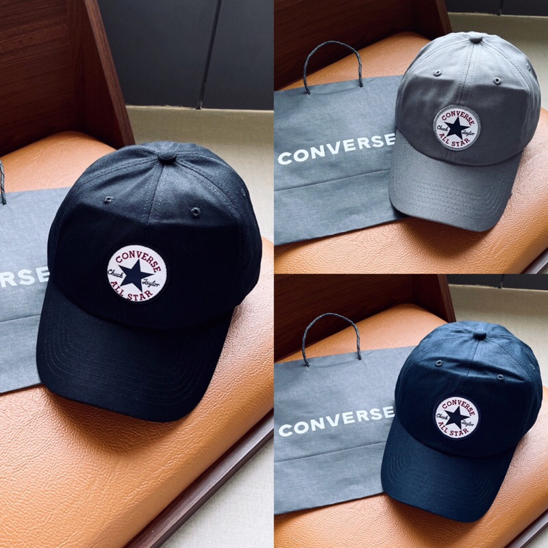 Jual TOPI CONVERSE CT ALL STAR BLACK// NAVY// GREY FULLSET | Shopee ...