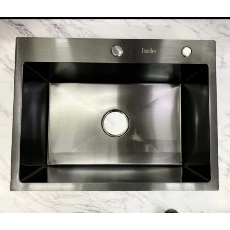 Jual Kitchen sink Inobe 6045 black | Shopee Indonesia