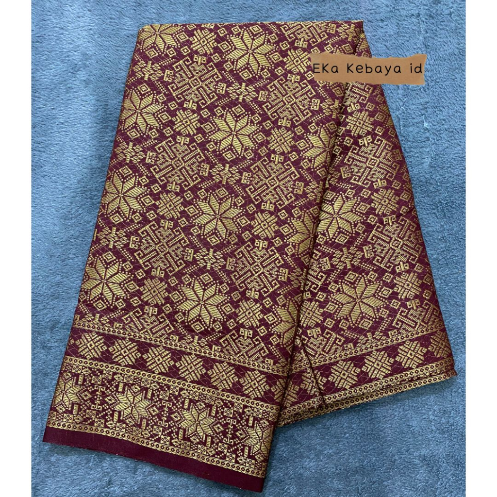 Jual Rok Lilit Btik | Songket Tenun emi Paembang | Bawahan Kebaya ...