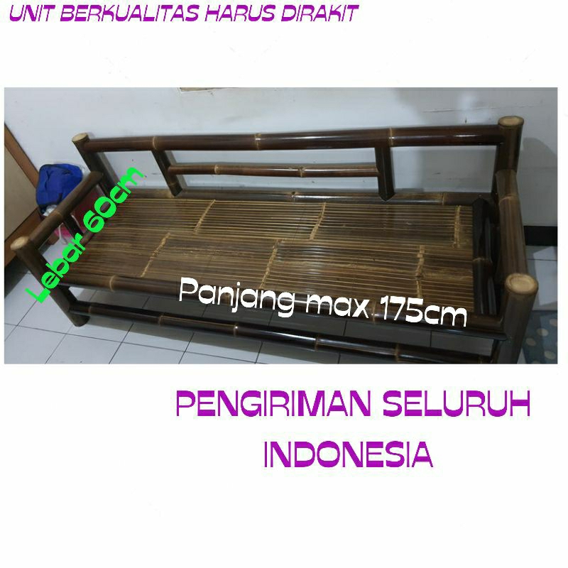 Jual Bale bambu rakit/Bale Bambu Hitam/Bamboo Chair/Bale mewah | Shopee ...