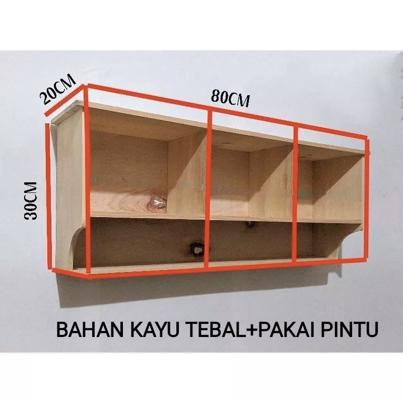Jual Rak custom seperti di foto + pintu | Shopee Indonesia