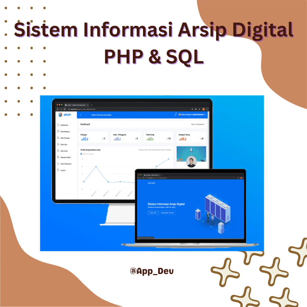 Jual Aplikasi Sistem Informasi Arsip Digital Berbasis WEB dengan PHP dan MySQLi | Shopee Indonesia