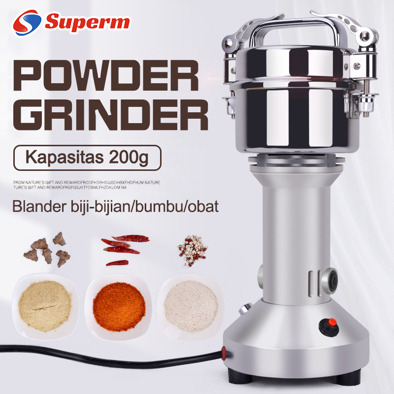 Jual MESIN PENEPUNG LISTRIK POWDER GRINDER GILING BUMBU KERING ...