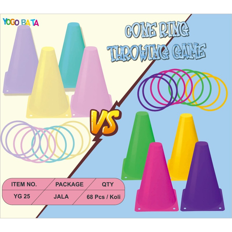 Jual GAME CONE THROW RING YG 25 - HOOPLA KTG MB 05 / LEMPAR KERUCUT ...