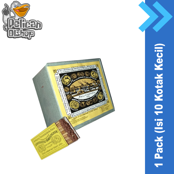 Jual Korek Api Kayu / Korek Api Batang Kayu 1 Pak Pack Isi 10 kotak ...