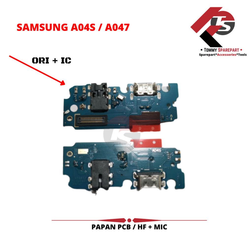 Jual PAPAN PCB CHARGER SAMSUNG A04S / A047 + MIC + HEADSET KUALITAS ORIGINAL CT | Shopee Indonesia