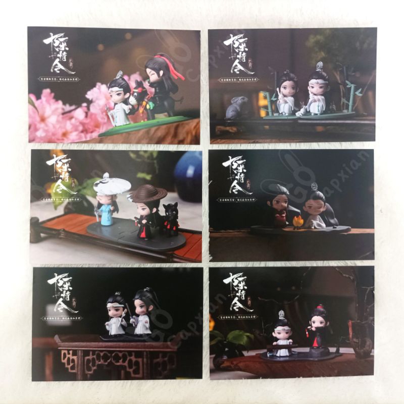 Jual Tencent - The Untamed MDZS Mo Dao Zu Shi Wangxian Postcard ...