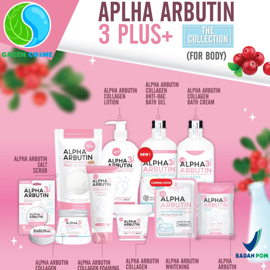 Jual [All Product] Precious Skin Alpha Arbutin 3 Plus Collagen ...