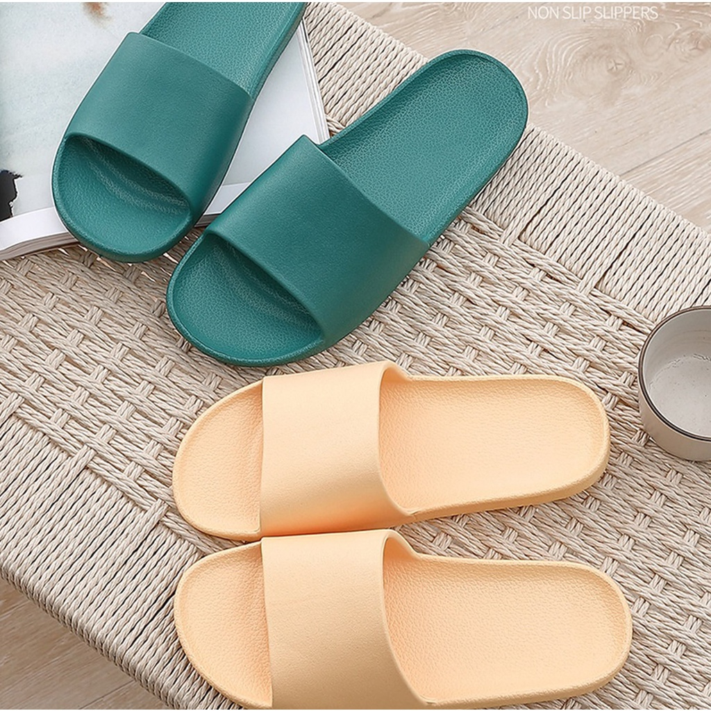 Jual MS V09 Sandal Slide Pria Wanita Sandal Slop Polos Upper Loke ...