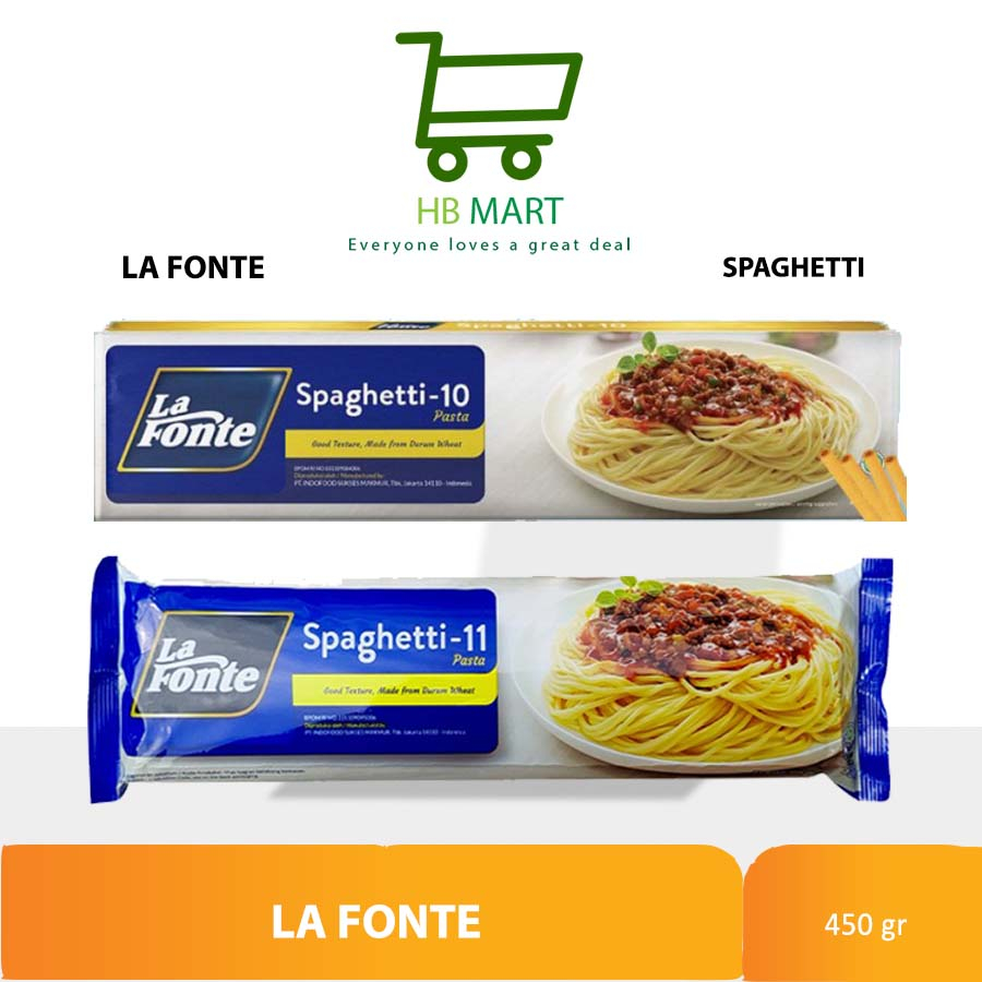 Jual La Fonte Spaghetti (11)/La Fonte Spaghetti 11 450 gr/La Fonte ...