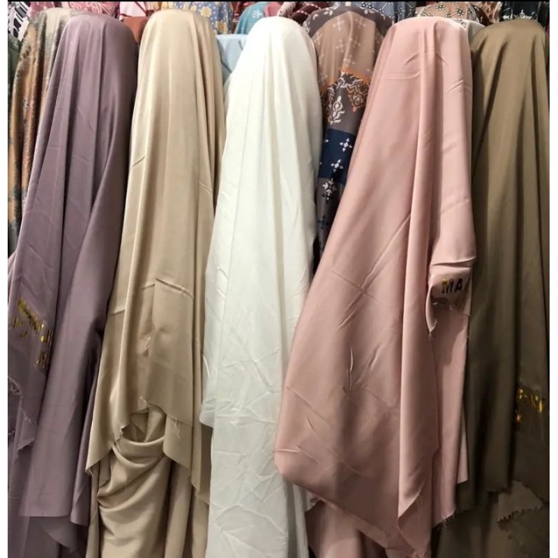 Jual Bahan Meteran Armany Silk Import Polosan | Kain Meteran |Seragaman ...