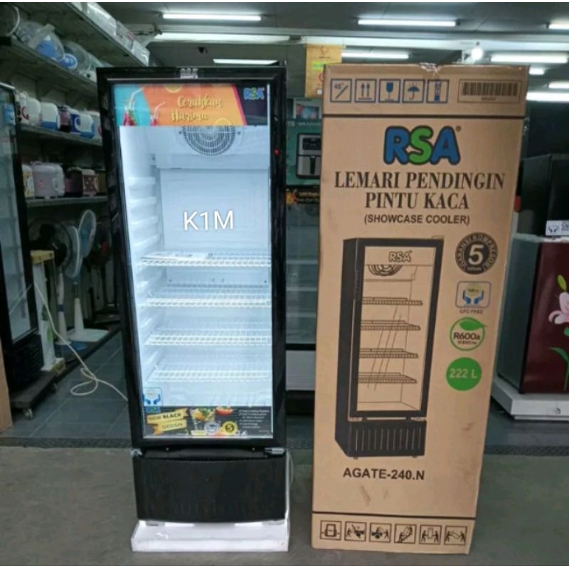 Jual Showcase Rsa 4 rak Agate 240 Agate-240 (4rak) | Shopee Indonesia