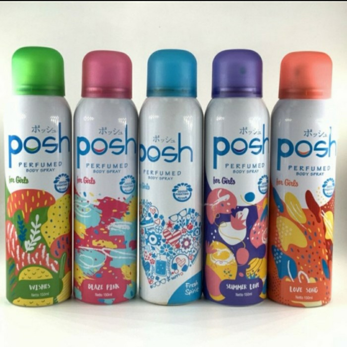 Jual Parfum POSH women Perfume Body Spray 150 ml | Shopee Indonesia