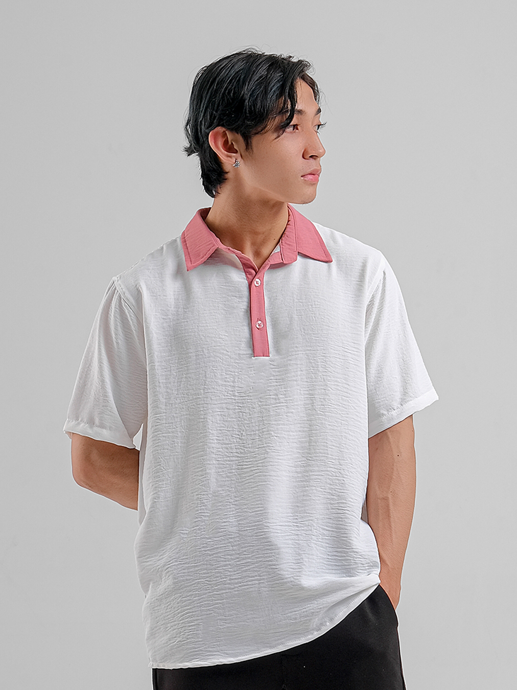 Jual Hamata Studios - BRAVE Classic White Pink | Shopee Indonesia