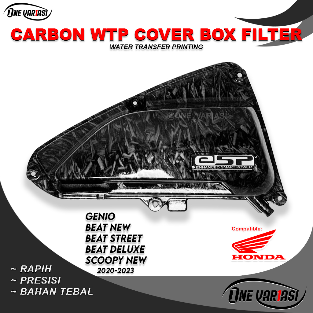Jual TUTUP FILTER CARBON FORGED GENIO / TUTUP FILTER BEAT NEW CARBON ...