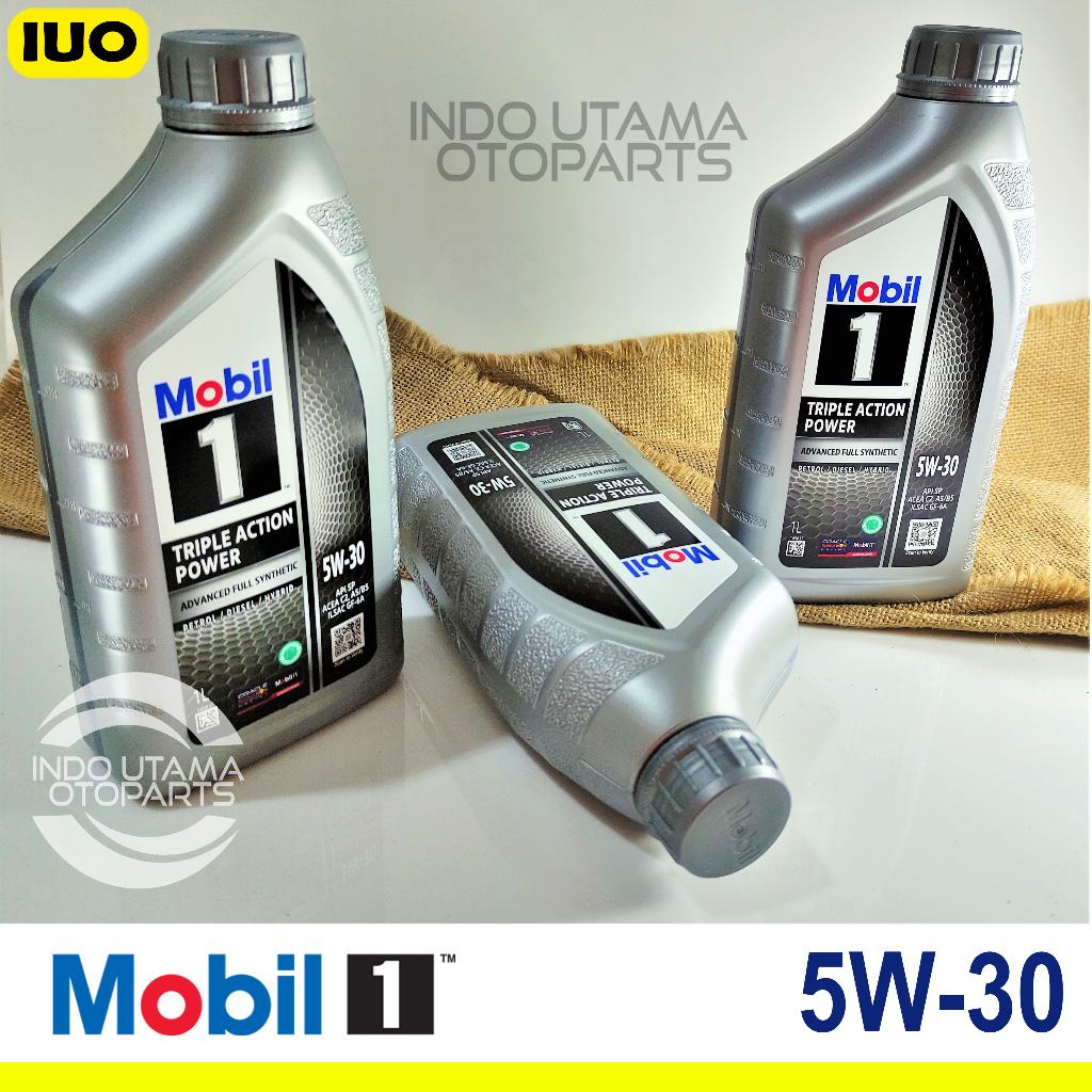Jual Oli Mesin 5w-30 5w 30 Mobil One Full Synthetic 1 ltr | Shopee ...