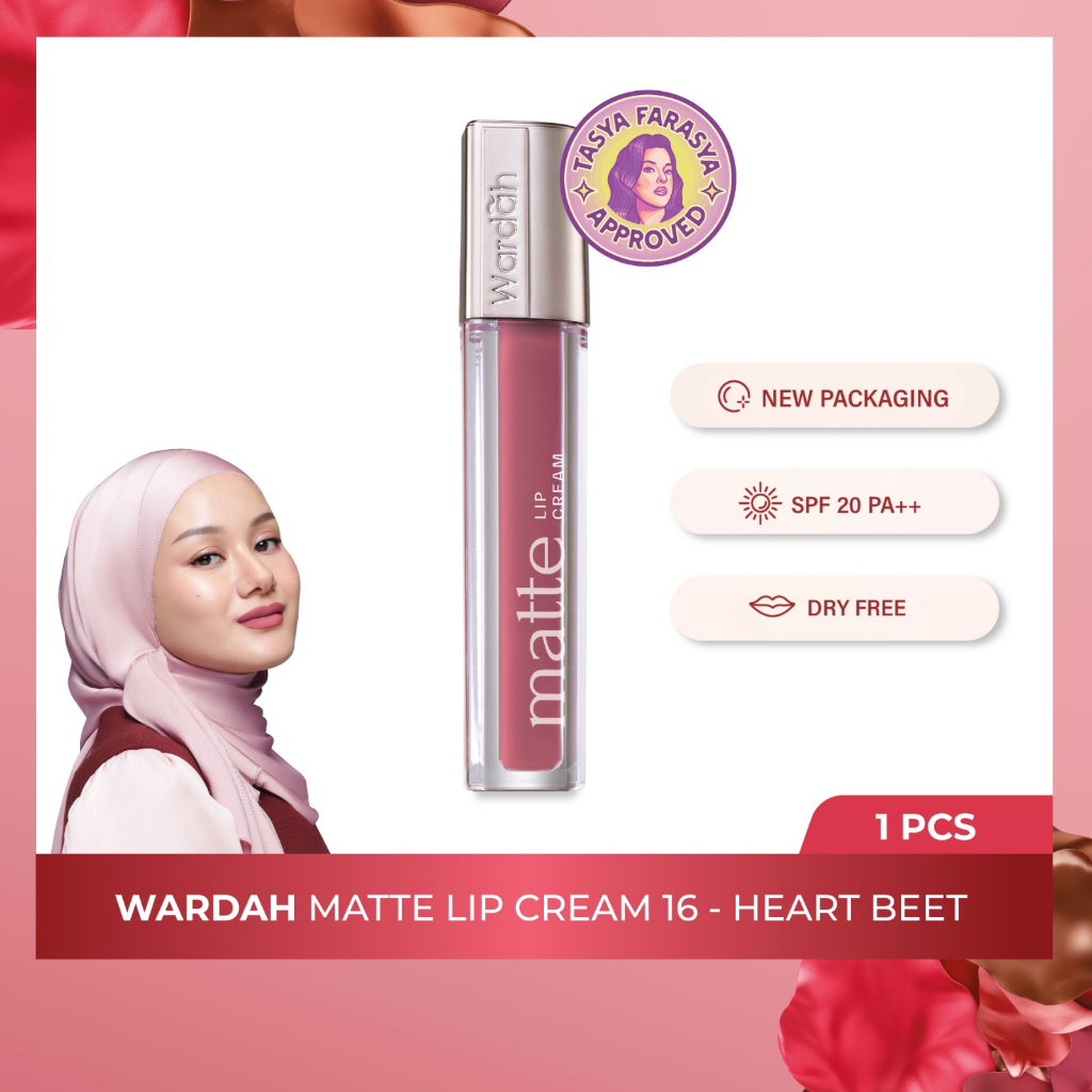 Jual WARDAH EXCLUSIVE MATTE LIP CREAM / WARDAH LIP CREAM MATTE ...