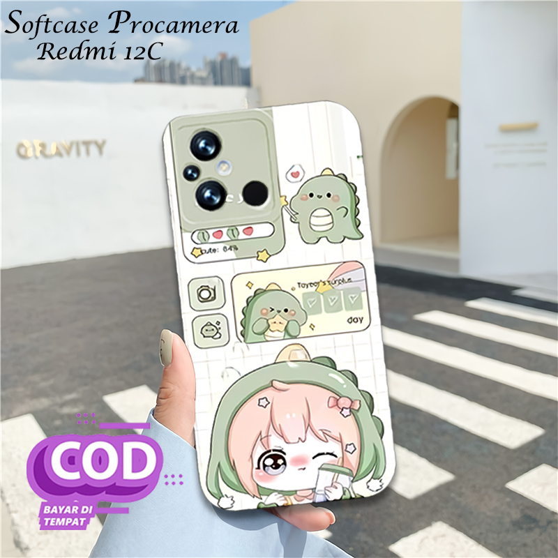 Jual Case Hp Xiaomi Redmi 12C Terbaru Softcase Xiaomi Redmi 12C Terbaru ...