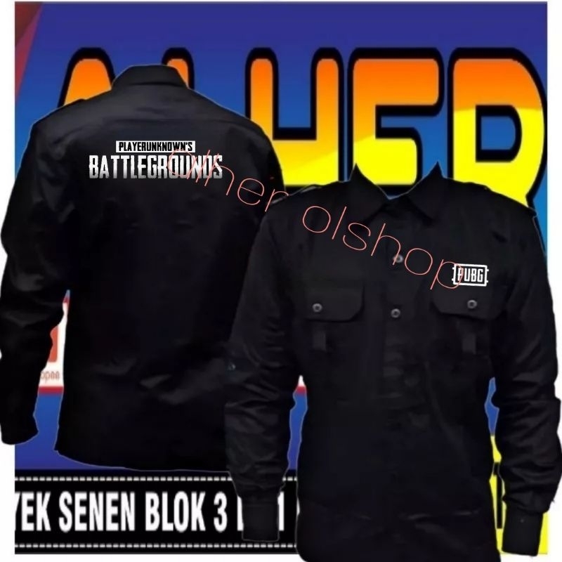 Jual kemeja pubg baju pubg kemeja battlegrounds baju battlegrounds ...