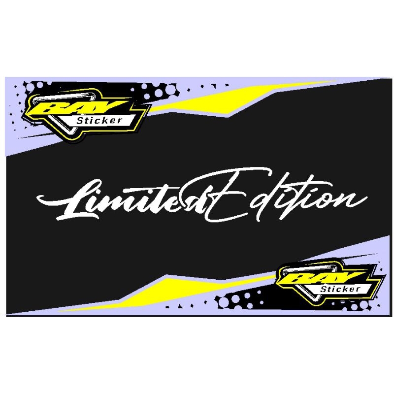 Jual limited EDITION / stiker limited edition | Shopee Indonesia